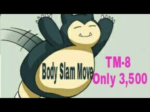 How to get Body slam TM-8 in pokemon Revolution online - YouTube