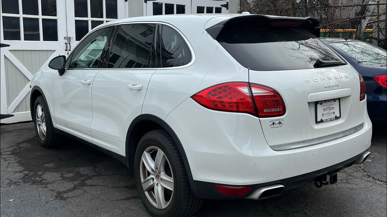 Rawtek Cat Back Exhaust System - Before and After 2014 Porsche Cayenne ...