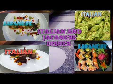 Italian and Japanese dishes - YouTube