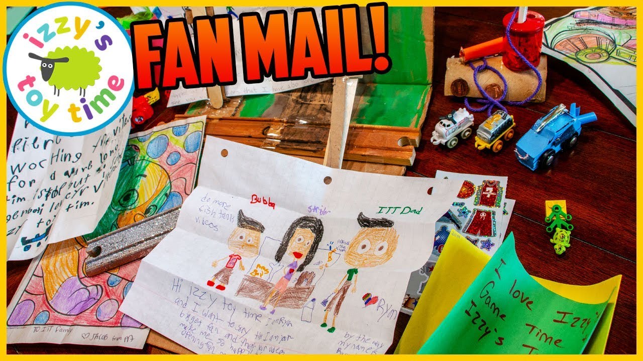 Izzy's Toy Time FAN MAIL! THANK YOU SO MUCH GUYS! Toy Cars and Toy ...