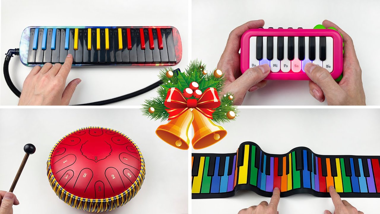 Jingle Bells sound on cool different instruments! - YouTube