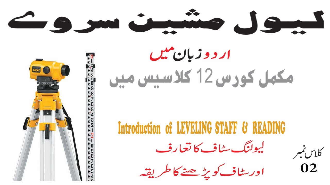 Reading of Leveling Staff || Leveling Staff || Leveling staff reading ...