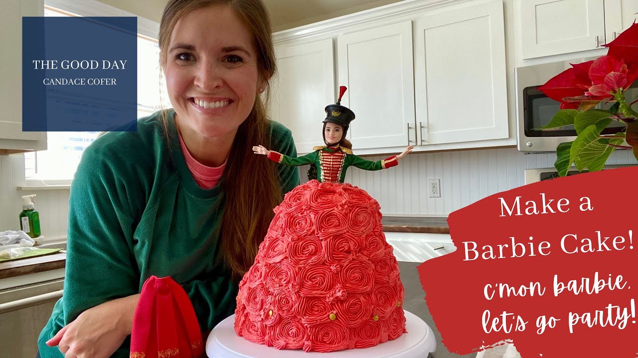 Let's Try That Make a Barbie Cake! // How to make a Barbie cake DIY ...