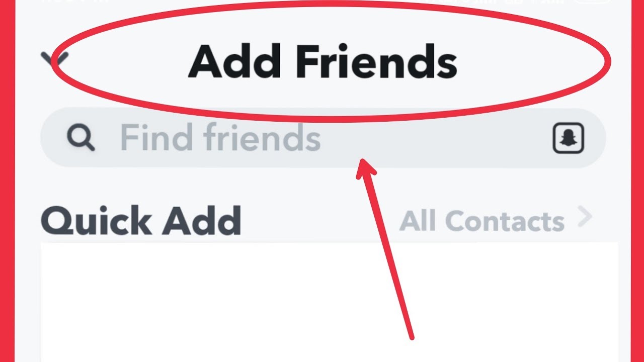 How To Add Friends in Snapchat Account - YouTube