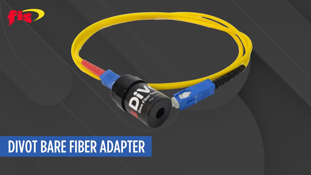 Divot Bare Fiber Adapter - YouTube
