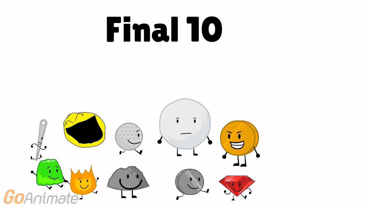 BFDIA Eliminated Order! - YouTube