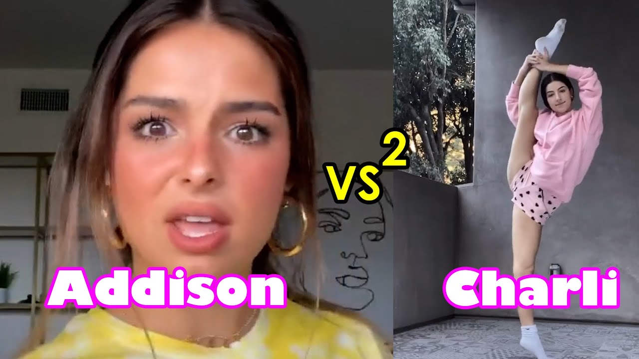 Addison Rae vs Charli D'Amelio, part 2 🌠 - YouTube