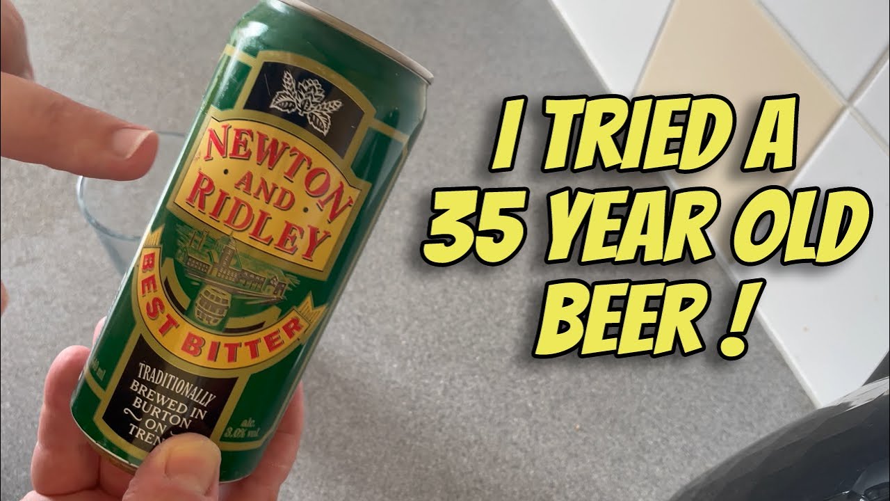 Cracking Open a 35-Year-Old Beer: Taste Test Time Capsule. 😳 🍺 - YouTube
