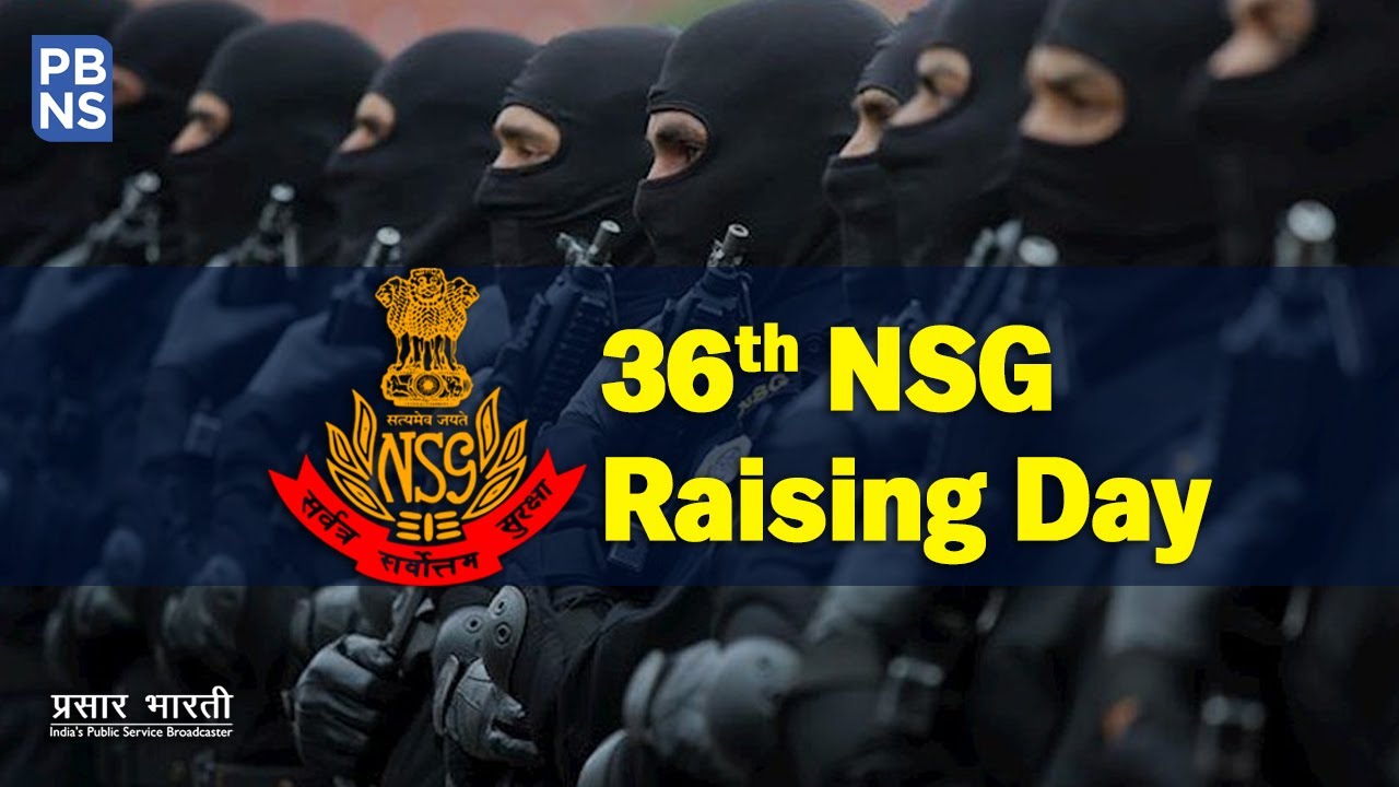 LIVE : 36th NSG Raising Day - YouTube