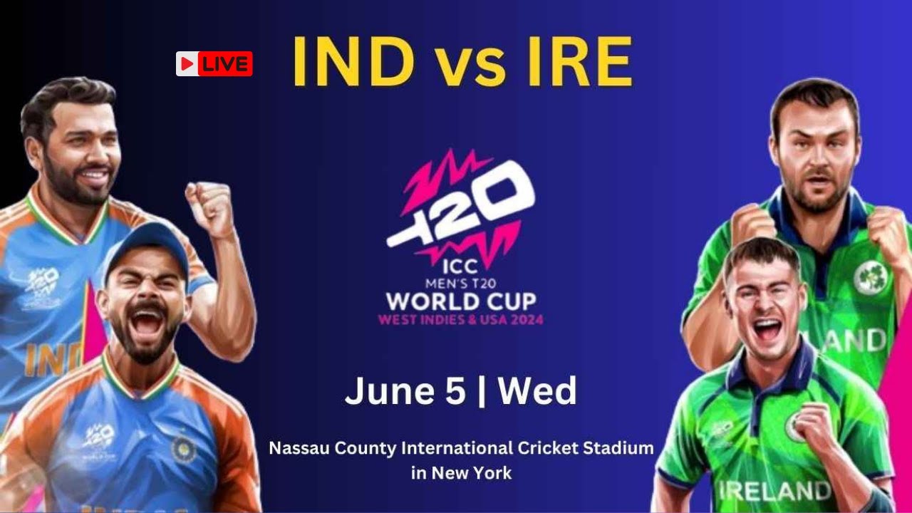 Ind vs Ire live match || India vs Ireland live - YouTube
