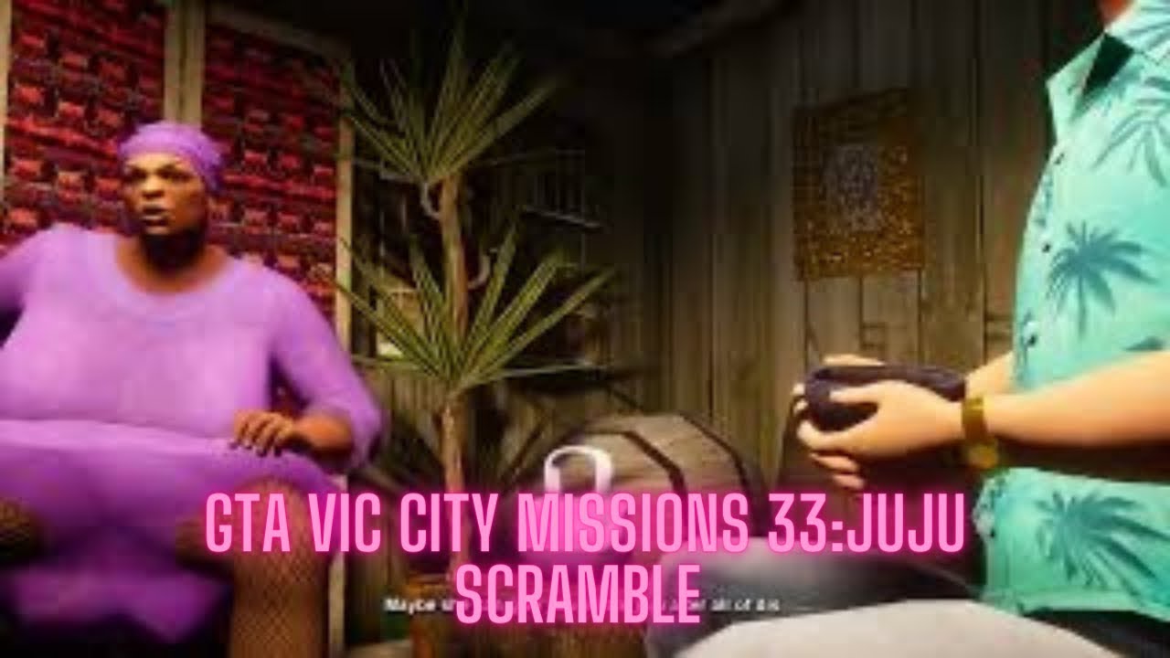 GTA Vice City The Definitive Edition Missions 33: Juju Scramble - YouTube