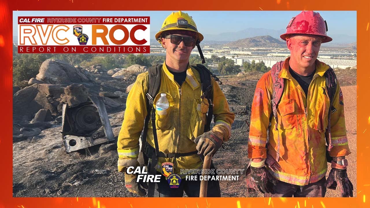 50 Acres Vegetation Fire in the Community of Mead Valley // June 25 ...