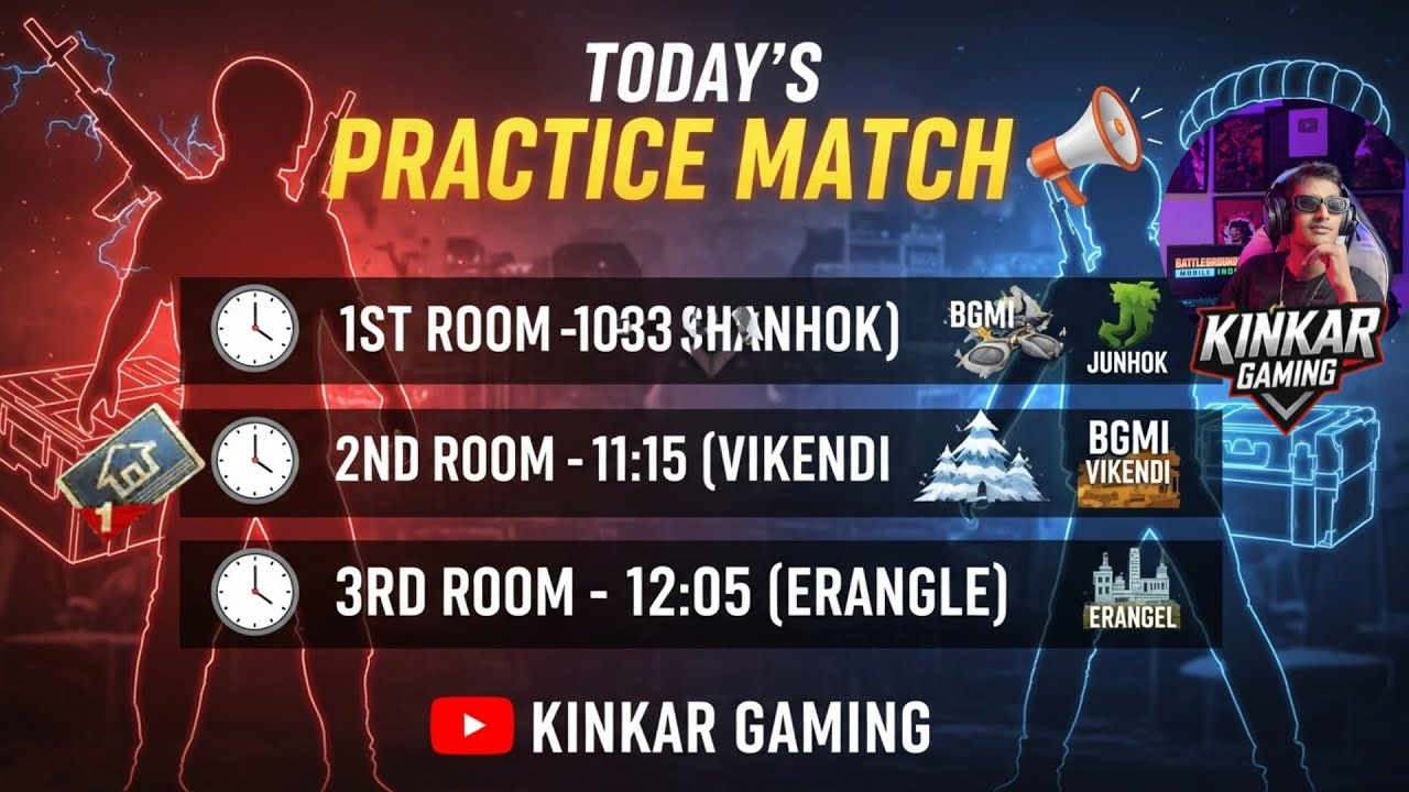 LIVE: BGMI New Update 🚀 | Exploring New Features & Gameplay #customroom #FreeEntry - YouTube