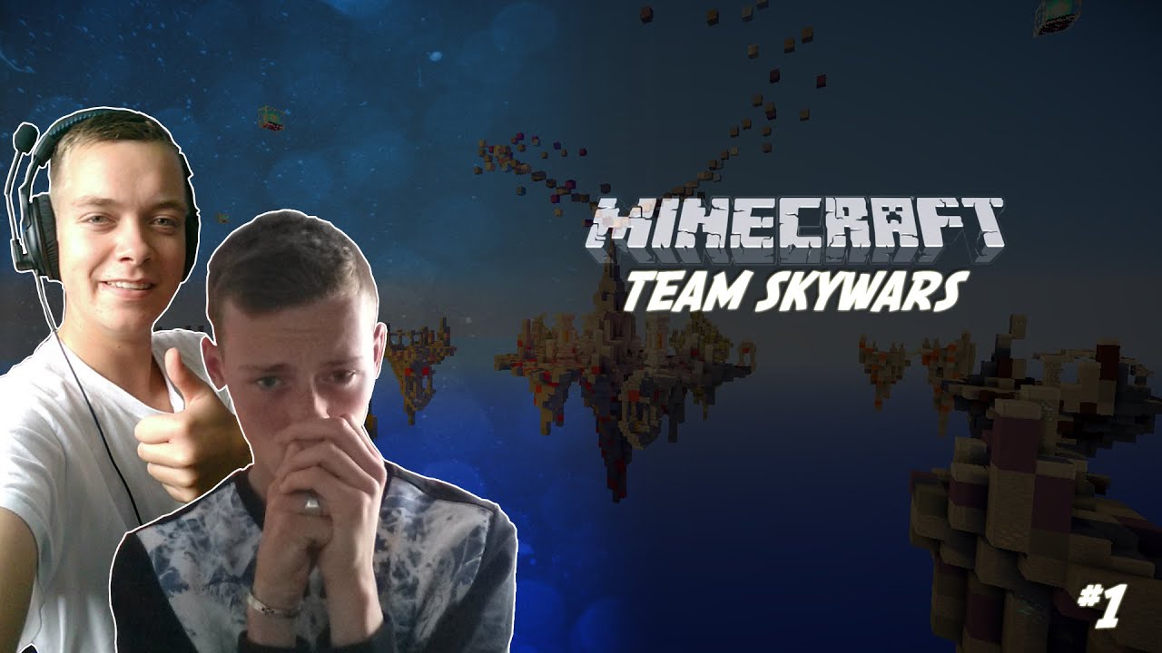 DRONKEN? | Minecraft Team Skywars | #1 | Ft. Jan Thomas - YouTube