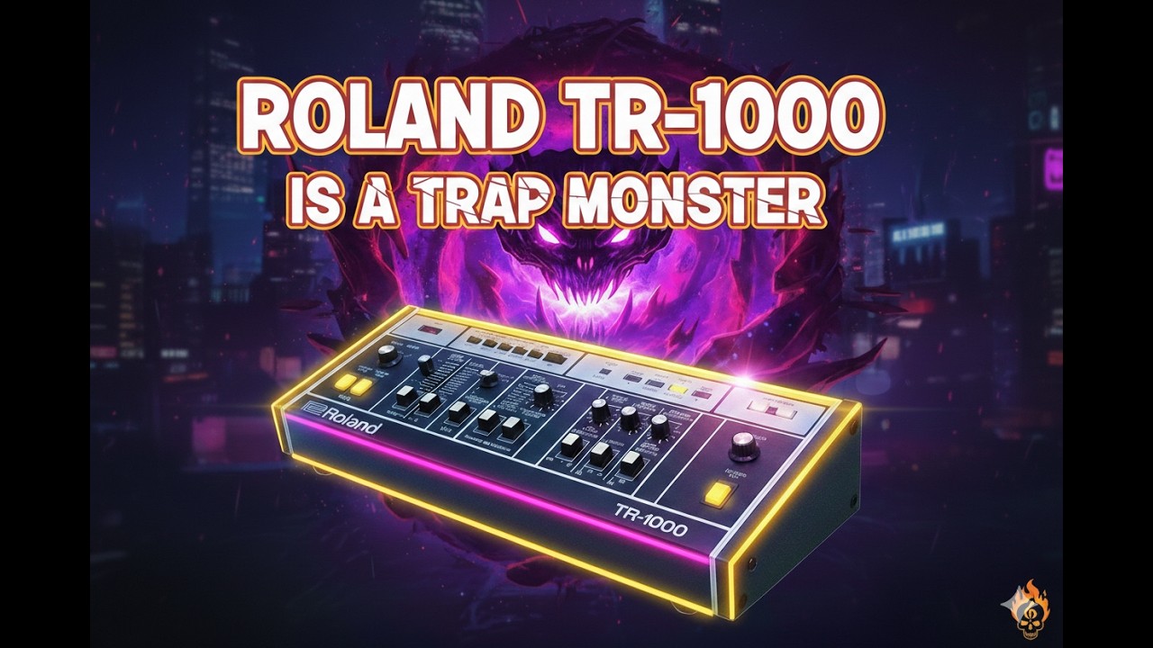 Roland TR 1000 Is Actually a Trap Monster! - YouTube