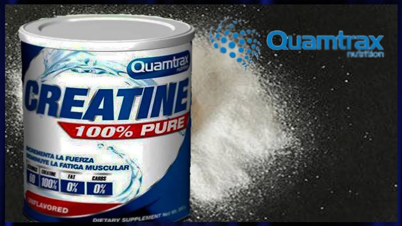 QUAMTRAX PURE CREATINA de Monohidrato - YouTube