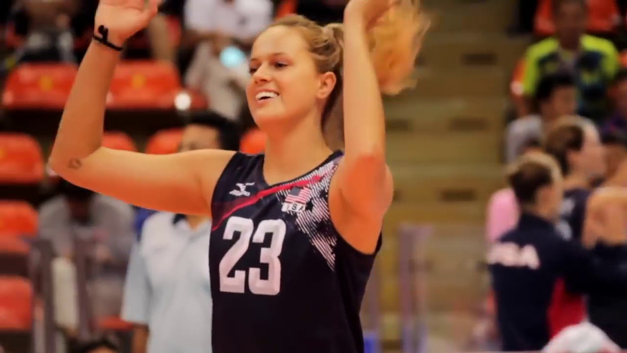 TOP 8 most beautiful volleyball players in the world - YouTube