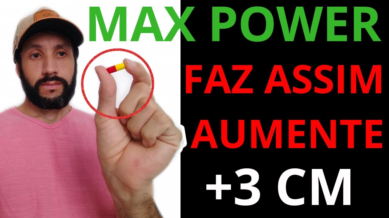 USANDO MAX POWER da Maneira Correta! Max Power Como Tomar ? Max Power ...