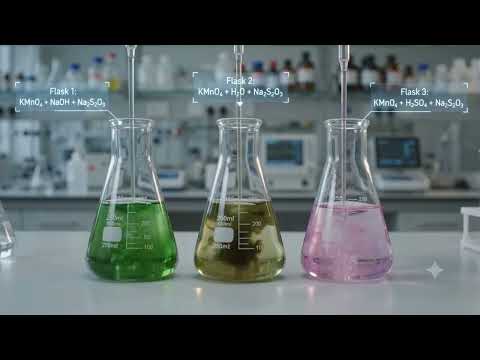 Potassium permanganate reactions… 202607161526