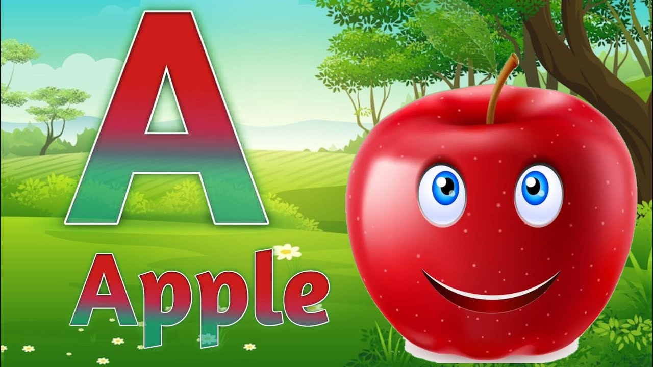 A for Apple B for Boll। ए फॉर एप्पल। Alphabets। Learn to Write Alphabet ...