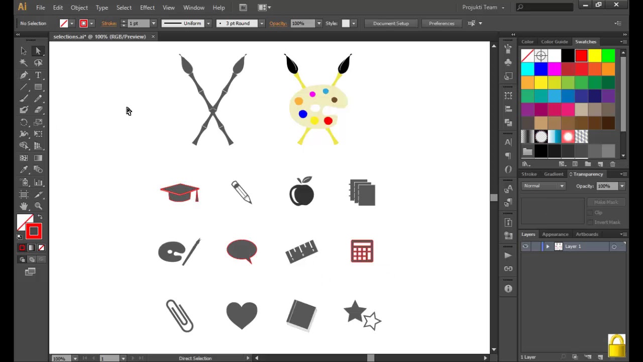 Illustrator Bangla Tuto 11 Similar Selection Youtube