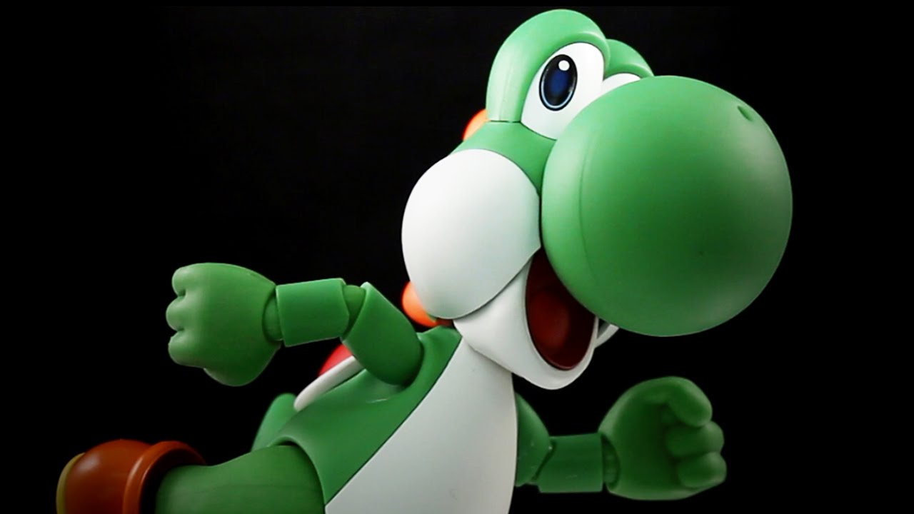 Yoshi S.H. Figuarts - Spotlight Review on Toy Pizza - YouTube