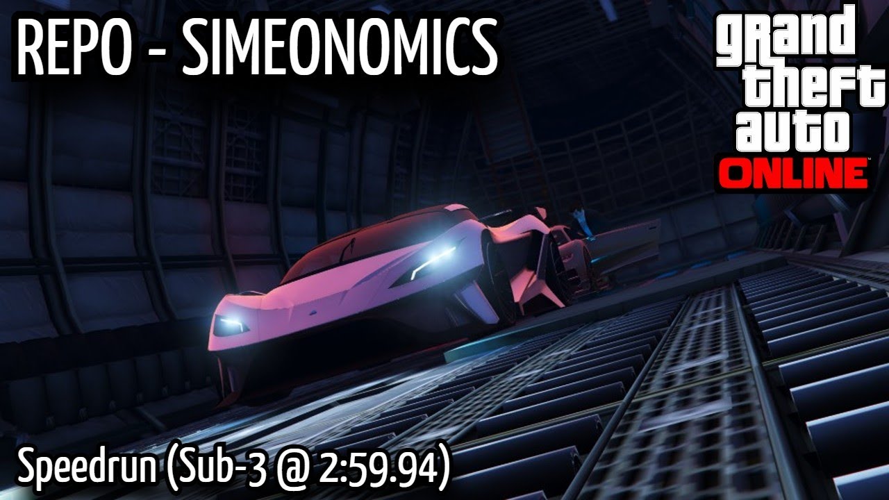 GTA: Online Speedrun | Repo - Simeonomics (Sub-3 @ 2:59) - YouTube
