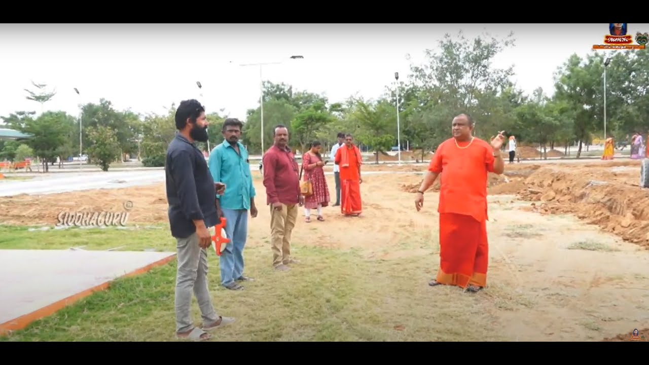 శ్రీచక్ర ఆలయ నిర్మాణం| Sri chakra temple construction | Siddhaguru ...