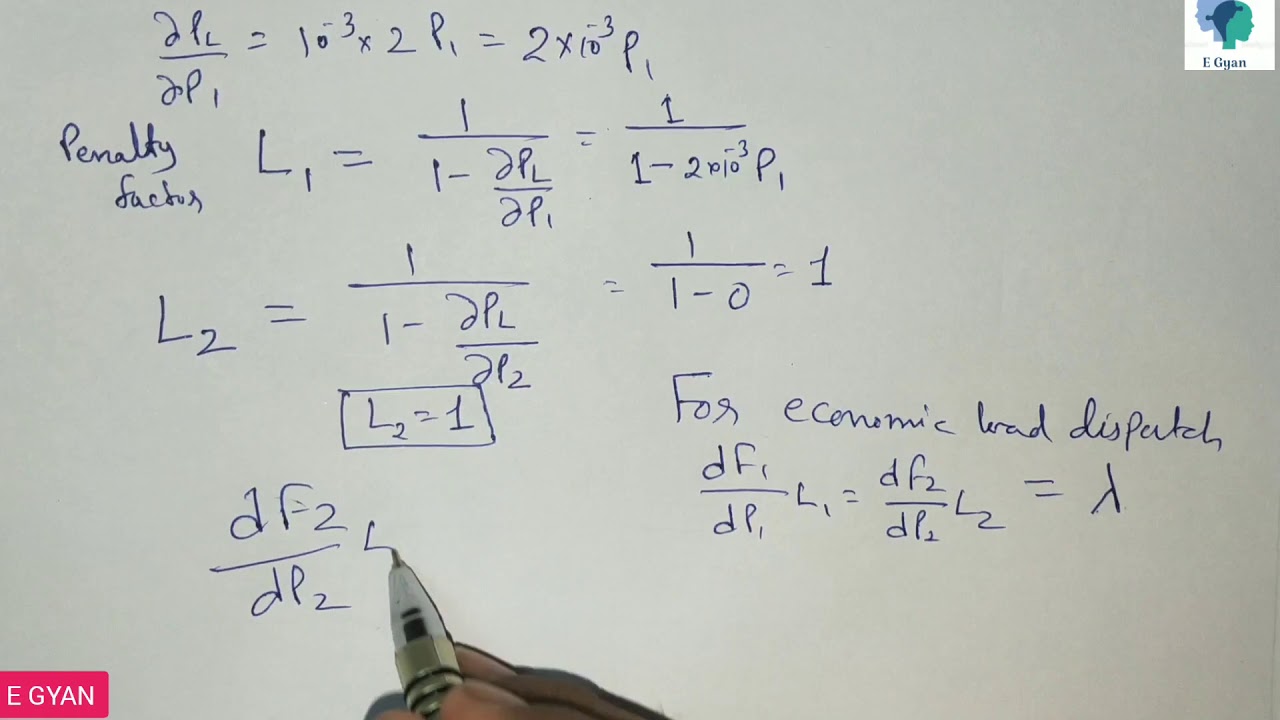Economic Load Dispatch Problem 7 Youtube