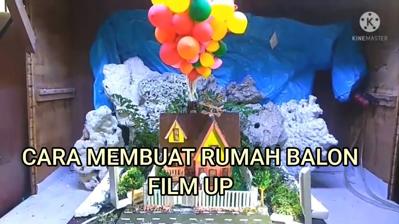 CARA MEMBUAT MAKET RUMAH BALON@cheppicepi5279 - YouTube