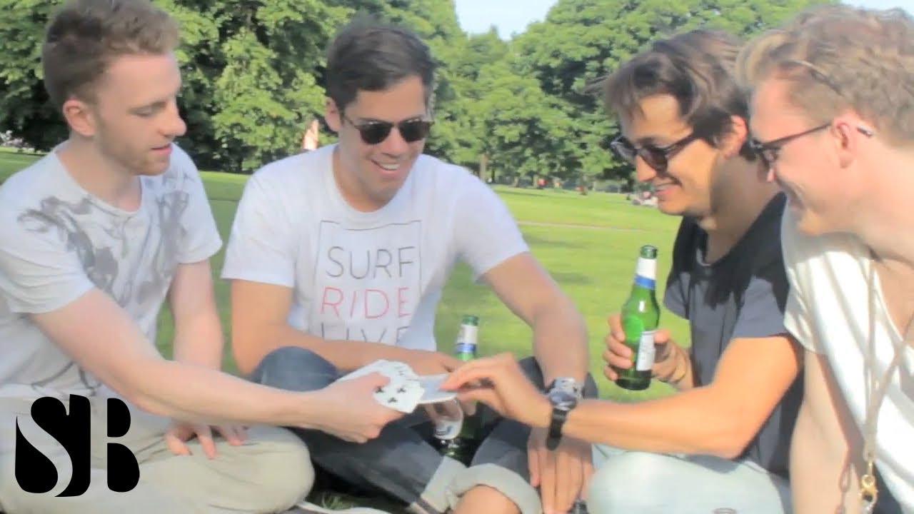 Astonishing Card Trick! | Steven Bridges Street Magic - YouTube