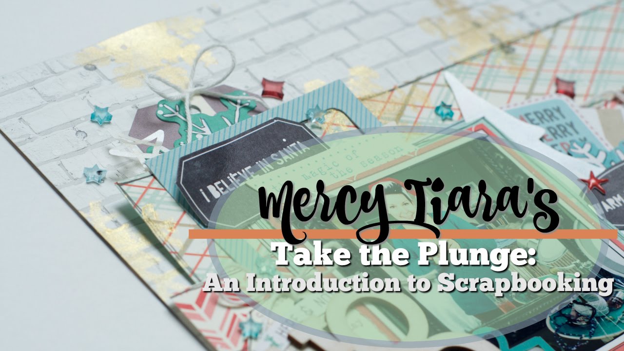 How To Scrapbook 1: Basic Supplies - YouTube