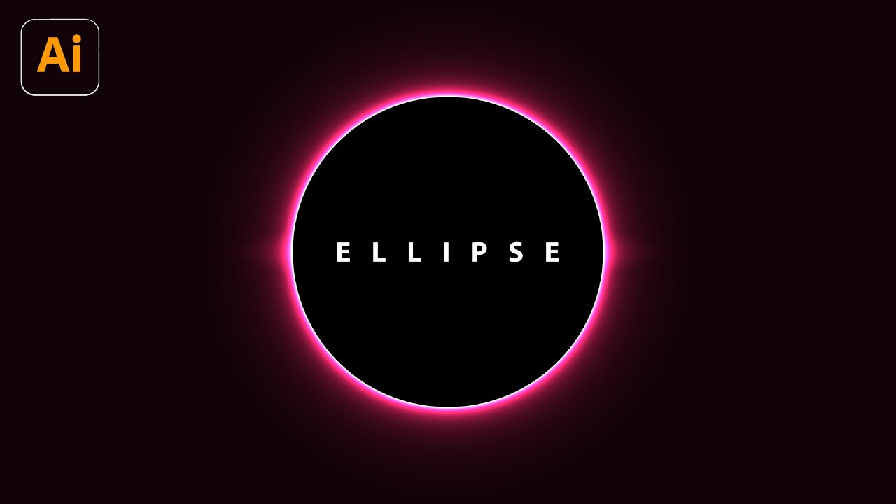 How to Make Realistic Neon Light Effect Circle in Adobe illustrator ...