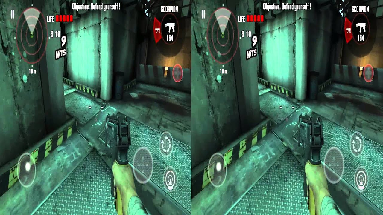 [3D] TriDef Dead Trigger Test - YouTube