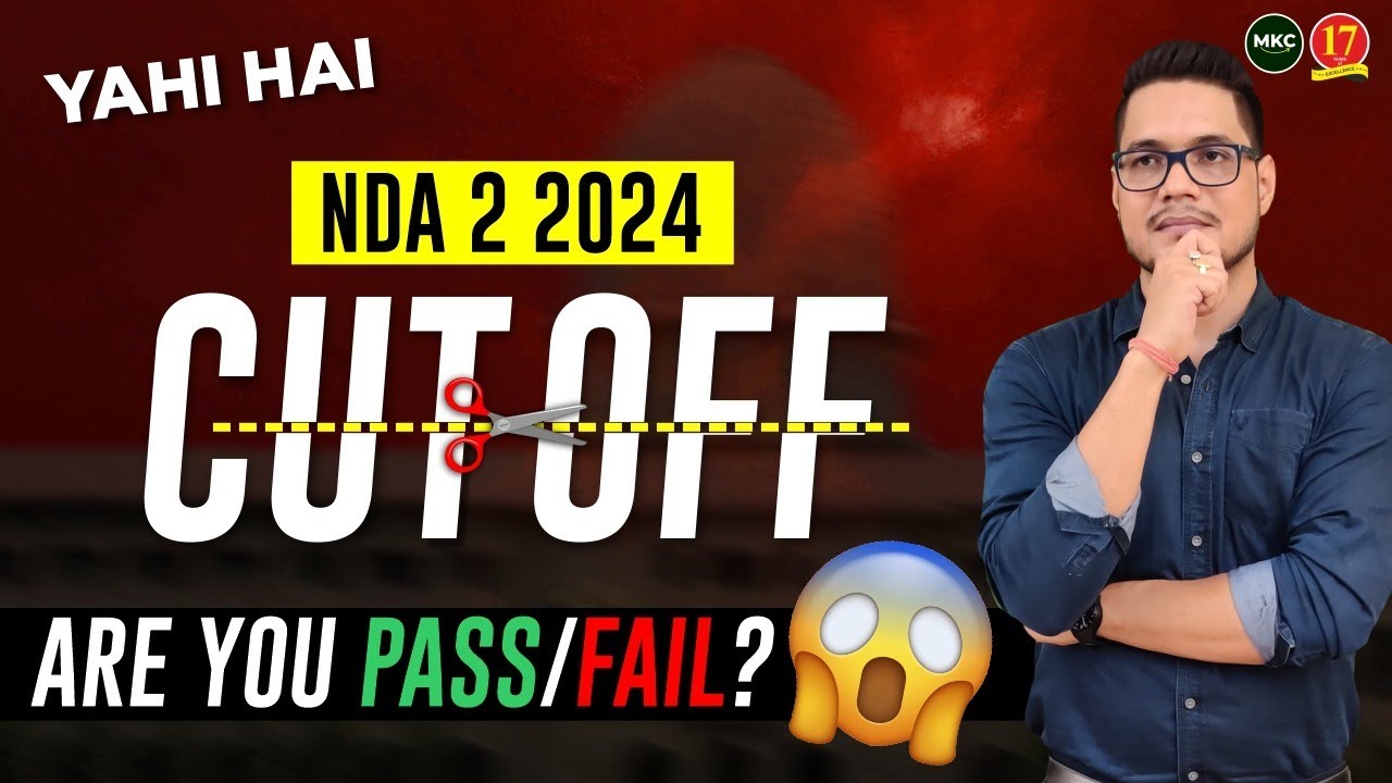 NDA 2 2024 SHOCKING😱CUTOFF | Official Cutoff UPSC NDA 2 2024 | NDA Cut ...