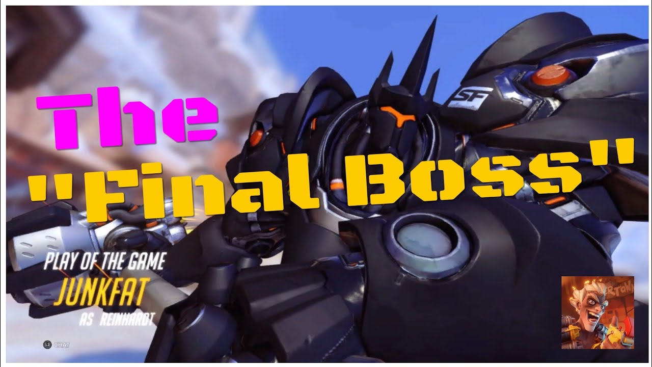 They met the "Final Boss" in Overwatch - YouTube