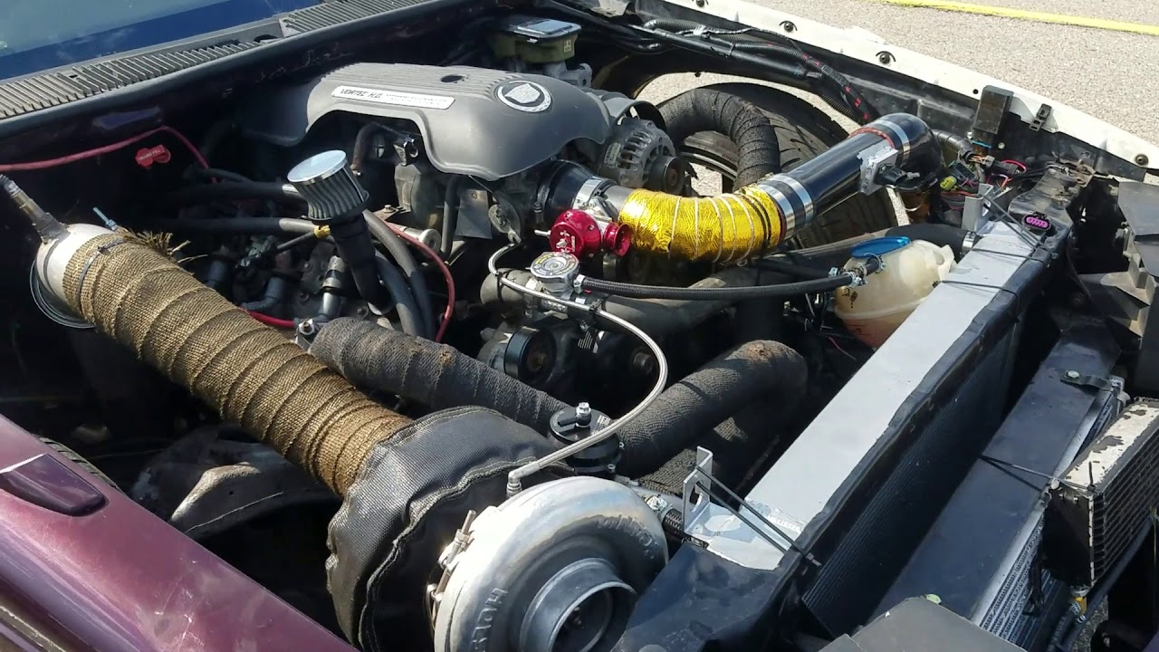 Turbo LS Swapped Cadillac Fleetwood - YouTube