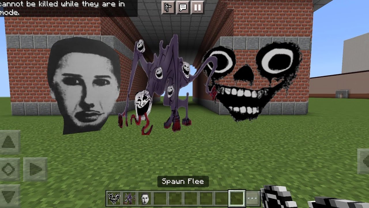 test | NEW Nextbots Added [Antonio, ScaryTrollage, Flee] | Minecraft PE ...