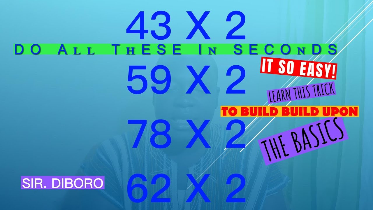 2 times table tricks and tips - It even got easier!! - YouTube