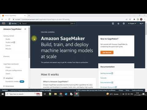 Lecture #40: First Machine Learning Practical on AWS SageMaker - YouTube