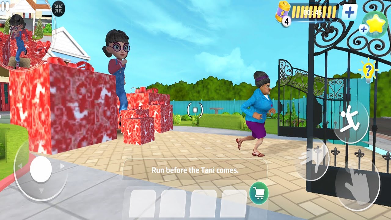 Giant Tani Catch Evil Teacher - Nick & Tani Update Troll Tani - Gameplay - YouTube