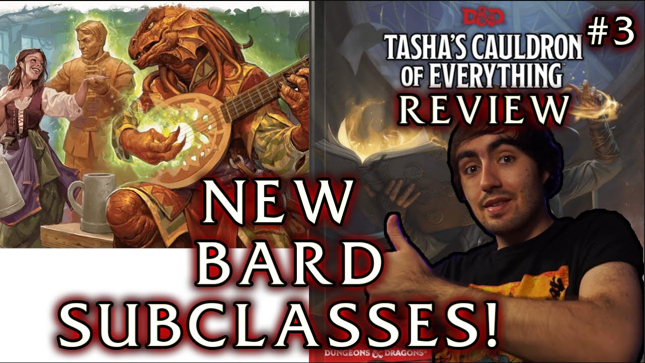 AWESOME Bard Buffs! (Tasha's Cauldron of Everything Review Part 3: Bard ...