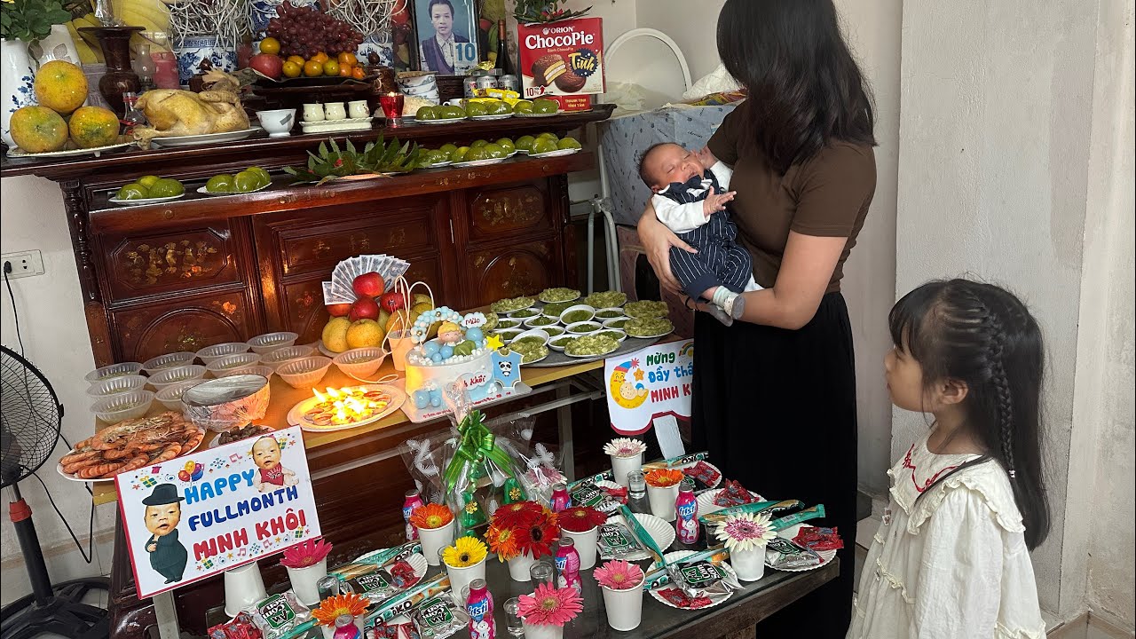 HAPPY FULLMONTH MILO BABY BOY CUTE MIN FAMILY - YouTube