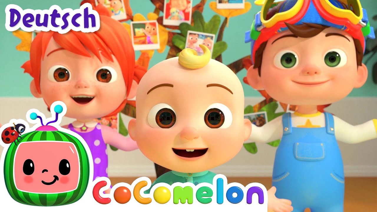 Danke für Alles | CoComelon Deutsch | Cartoons und Kinderlieder - YouTube