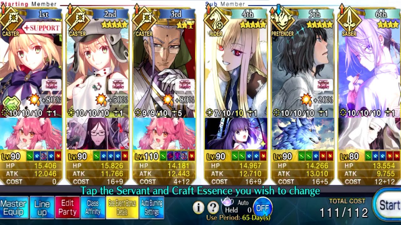 FGO Tunguska Sanctuary - Beast IV Raid 90++ (3T) - YouTube