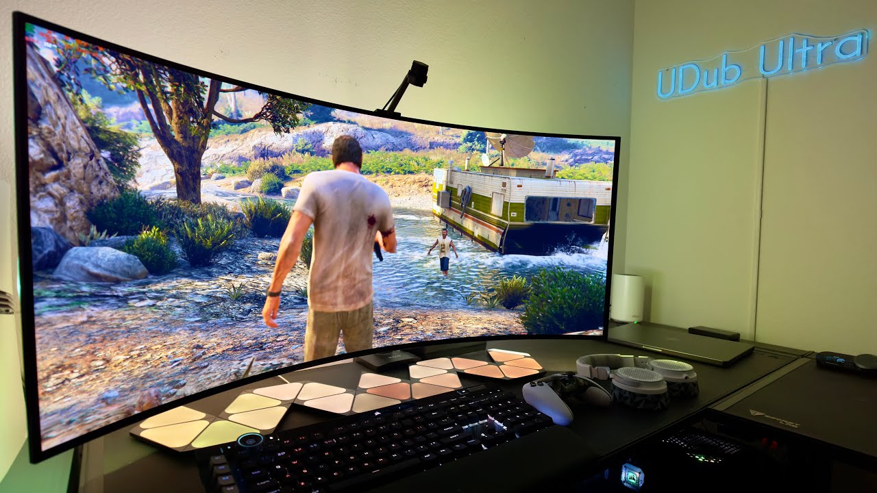 Grand Theft Auto 5 Enhanced is GORGEOUS on a LG 45" UltraWide OLED ...