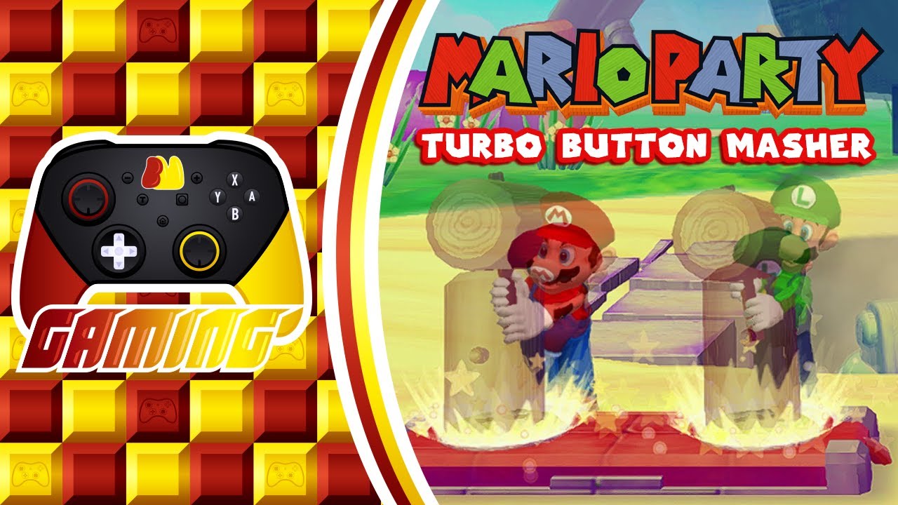 Mario Party: Turbo Button Masher - YouTube
