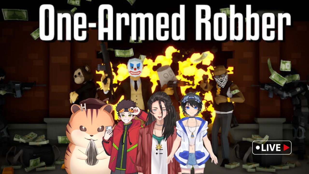 [ONE ARME ROBBER] KOLEB STREAM NGERAMPOK BARENG [Galang Renja - VTuber ...