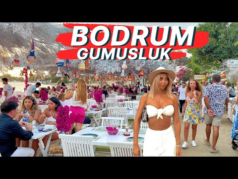 BODRUM TURKEY: Must-See Gumusluk Area Beckons! (BODRUM WALKING TOUR) #bodrum #gümüşlük