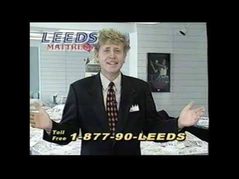 Leeds Mattress Stores Los Angeles Commercial 2003 - YouTube